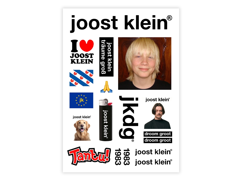 ACCESSORIES stickervel a4 - Accessories - joost klein